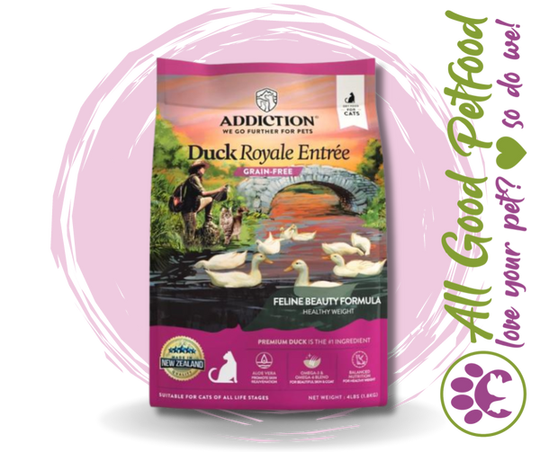 Addiction Duck Royale Cat – All Good Petfood