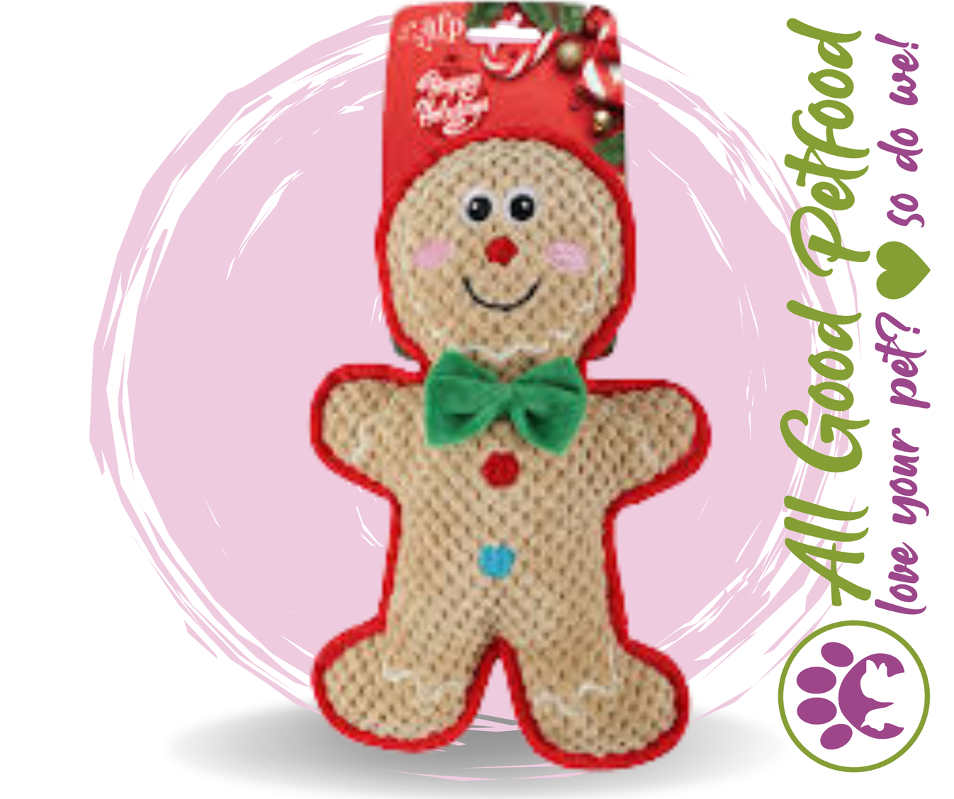 Tough Buddy Gingerbread Man – All Good Petfood