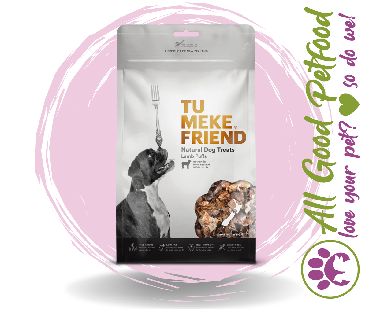 Tu Meke Lamb Puffs – All Good Petfood