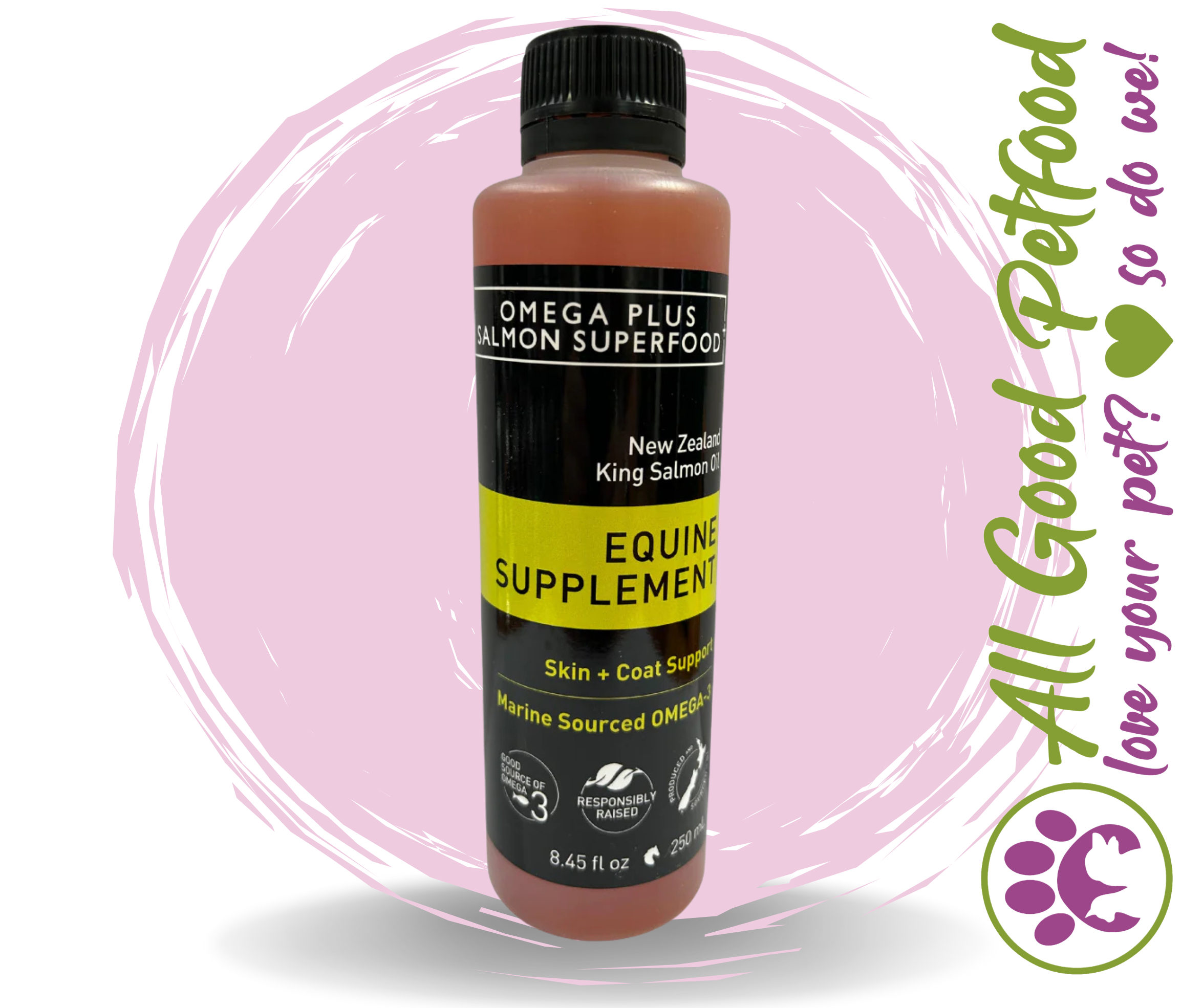 King Salmon Oil Equine Supplement – All Good Petfood